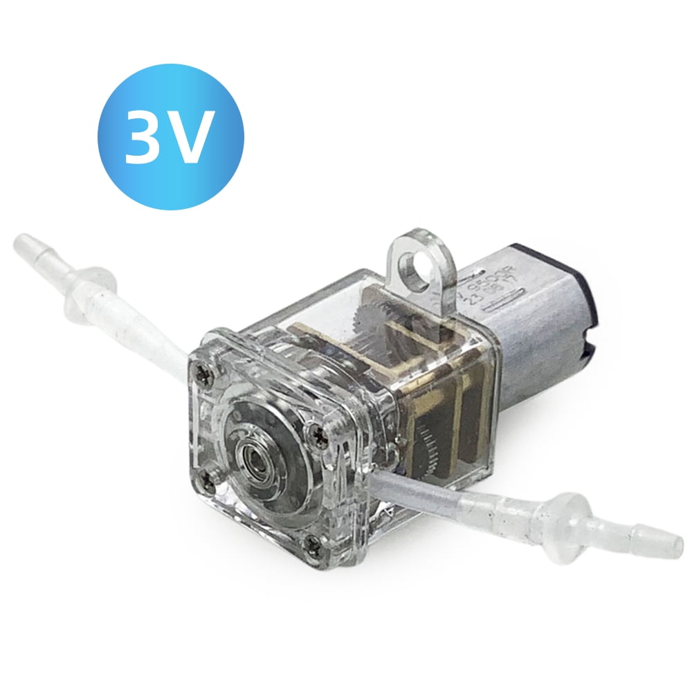 Peristaltic Pump Dosing Pump 3V Mini Pump Liquid Self-priming 1ml/min ...