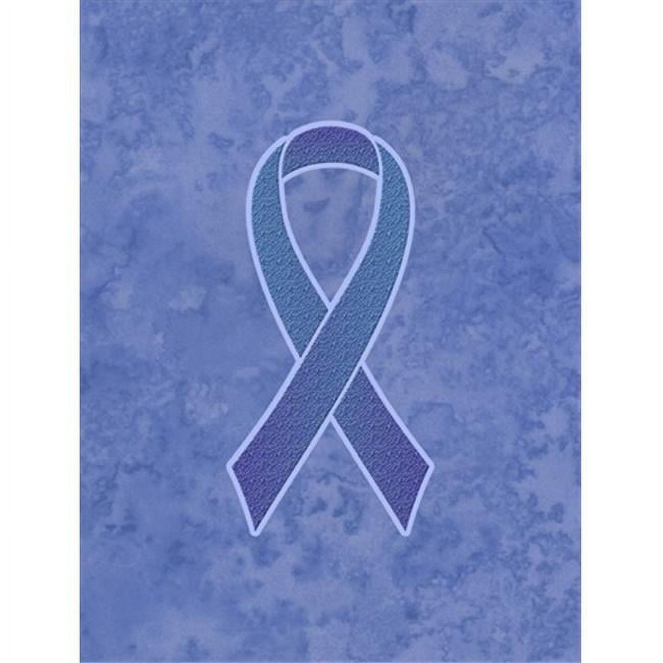 Periwinkle Blue Ribbon For Esophageal And Stomach Cancer Awareness Flag ...