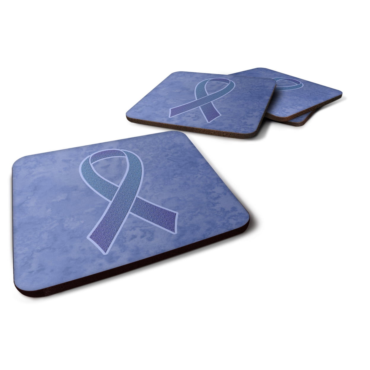 Periwinkle Blue Ribbon for Esophageal and Stomach Cancer Awareness Foam ...
