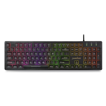 Azio New Vision Backlit USB Keyboard with Large Print keys 3 ...