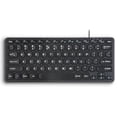 Perixx PERIBOARD-416 Wired Mini USB Keyboard with 4 Hubs - Scissor Keys ...