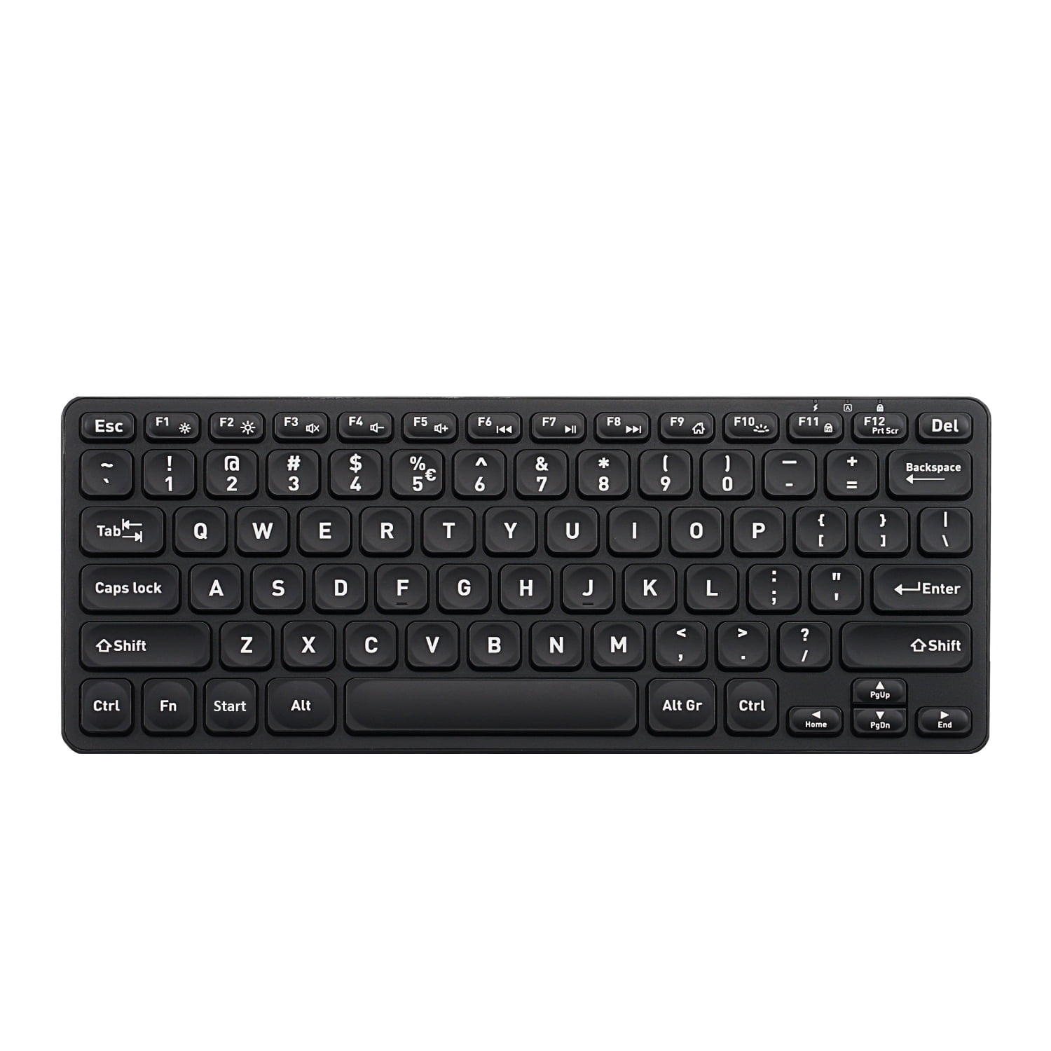 Perixx PERIBOARD-732B Wireless Backlit Mini Keyboard - X Type Scissor ...