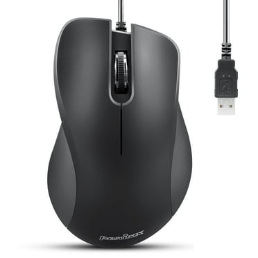 Ablenet USB Wired 800dpi Tiny Mouse w/ 2 Buttons and Scroll Wheel ...