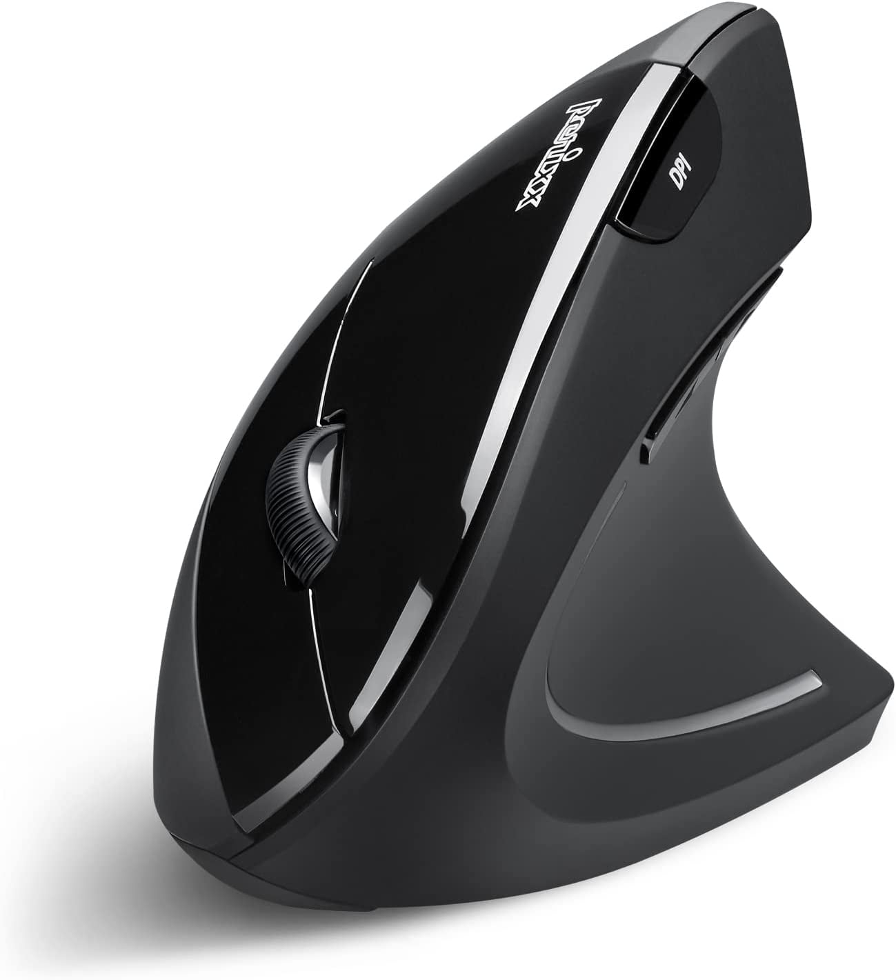 Perixx PERIMICE-813B Wireless Multi-Device Ergonomic Vertical Mouse ...