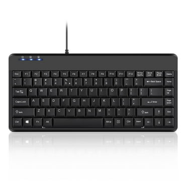Anself Mini Wired USB Keyboard 78 Keys Small Waterproof Keyboard for ...