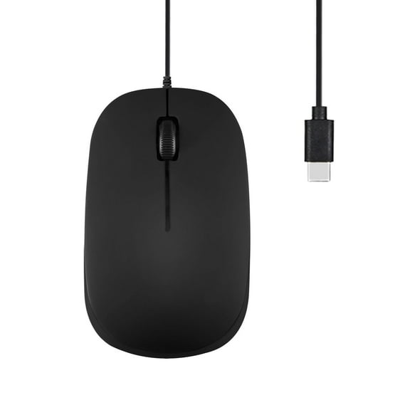 Memzuoix Wired Mouse, Usb Computer Mouse 1400 Dpi Mobile Optical Black ...
