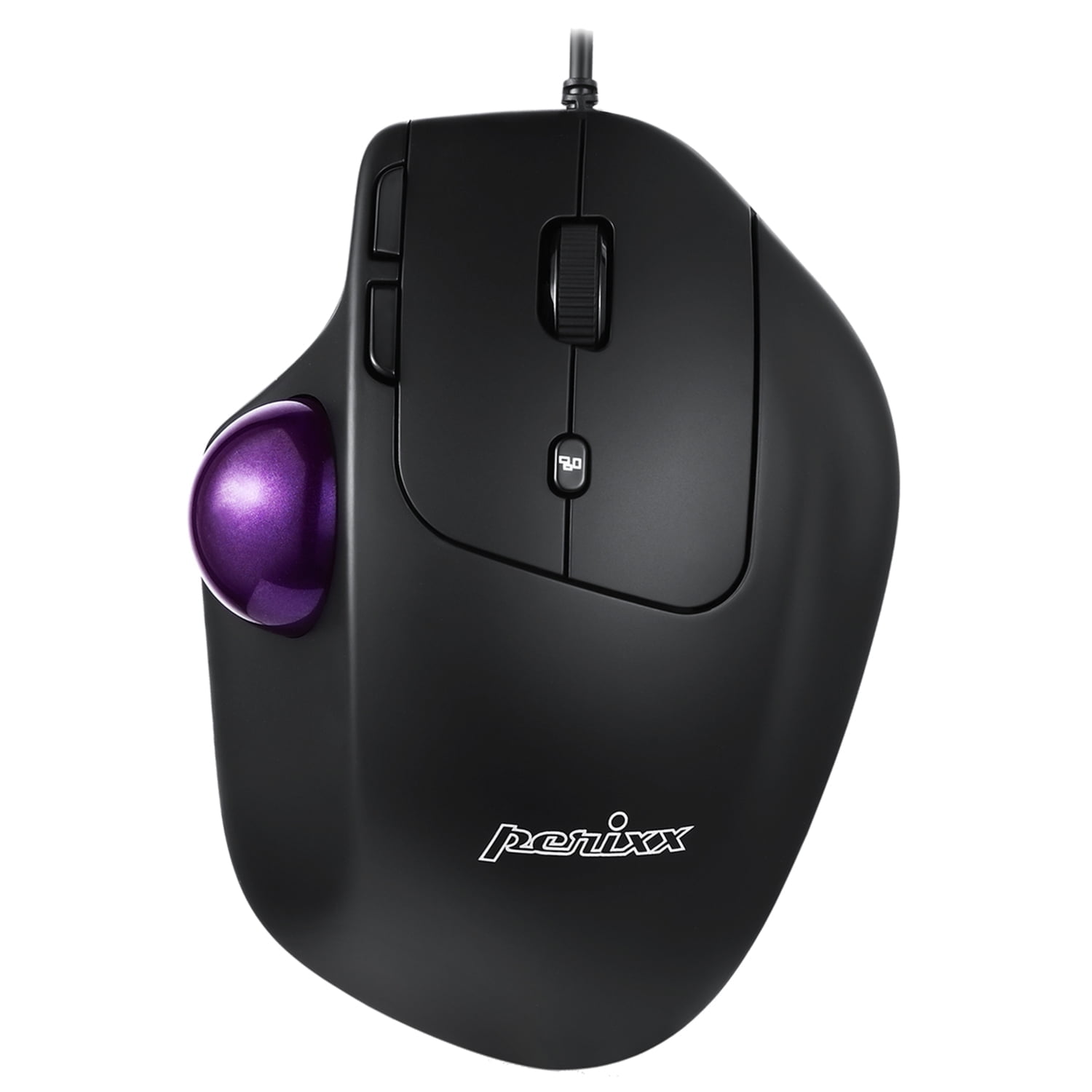 Perixx Perimice-520 Wired USB Ergonomic Programmable 7-Button Trackball ...