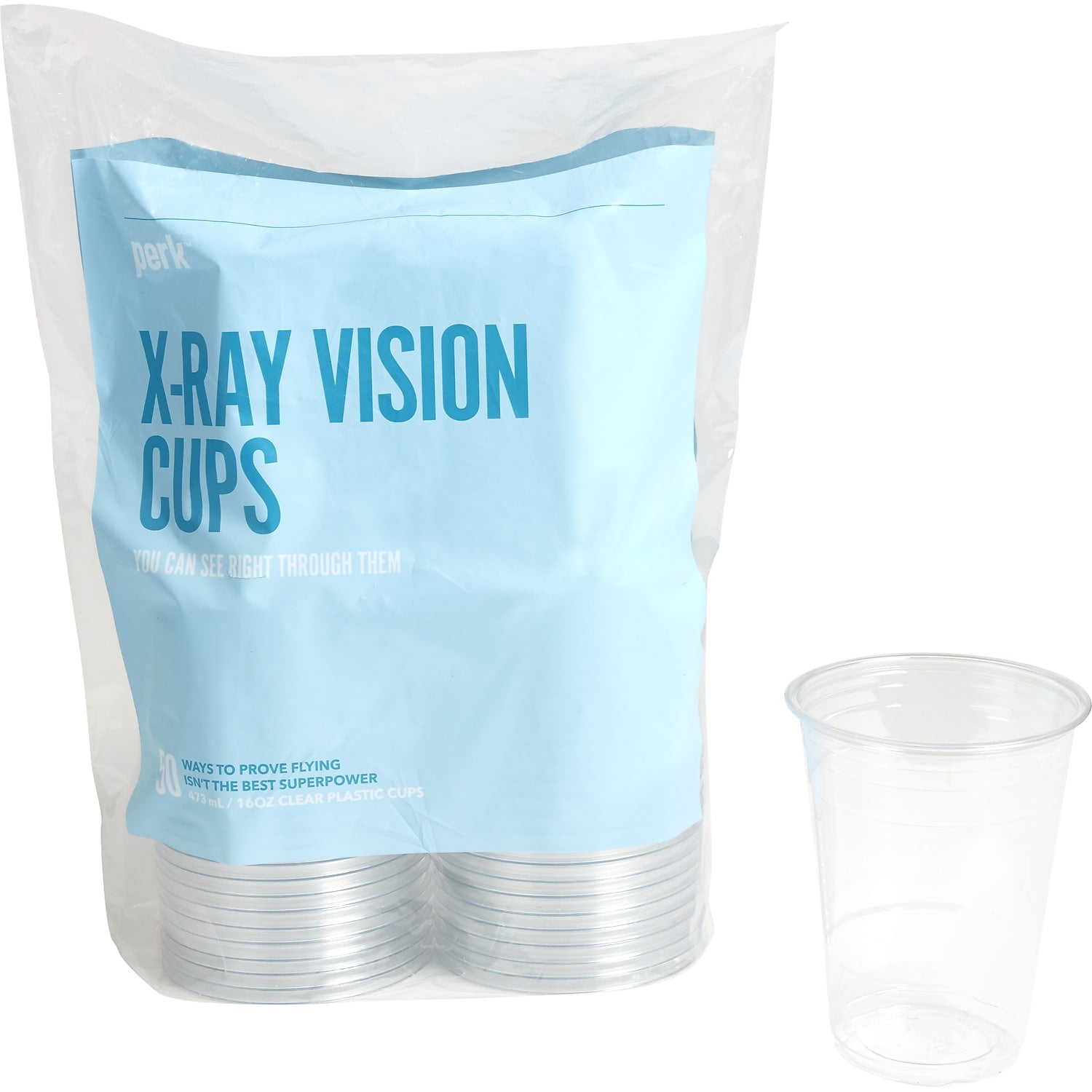 Staples Perk Plastic Cold Cup 16 Oz. Clear 150/Carton PK45562VS ...