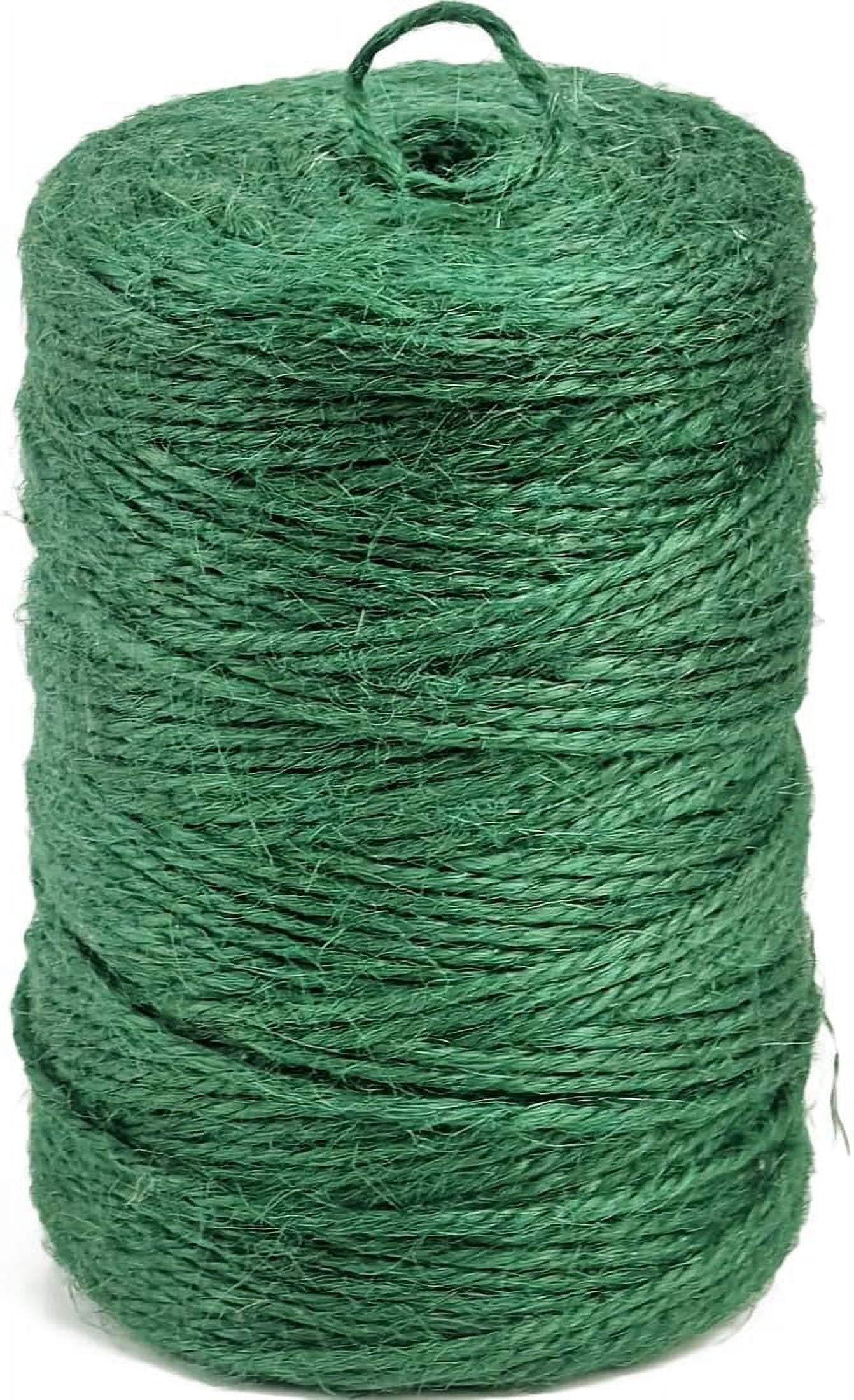 PerkHomy Garden Twine Strong Natural Jute 400 Feet Long Green Twine for ...