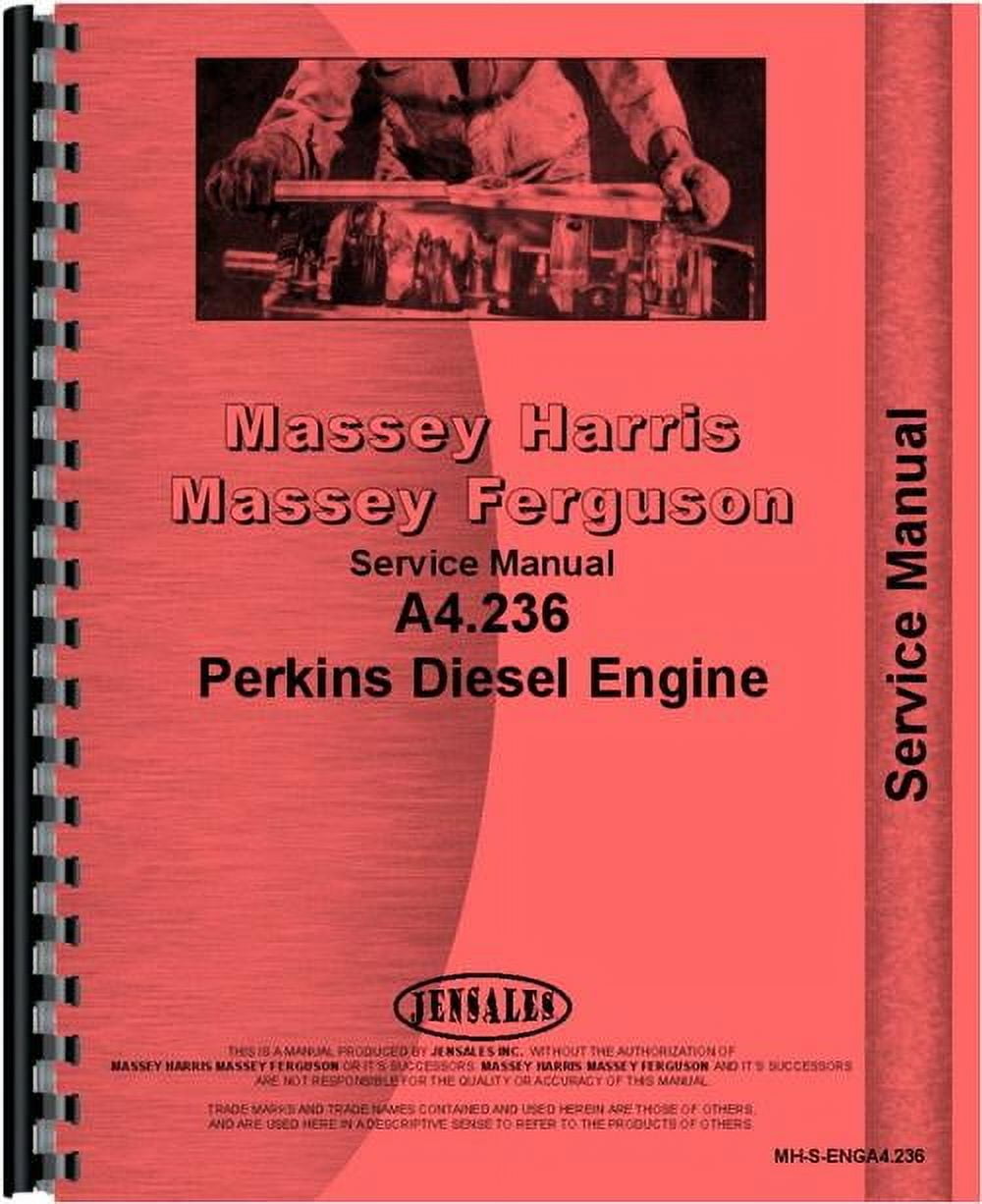 Perkins A4.236 Engine Service Manual - Walmart.com