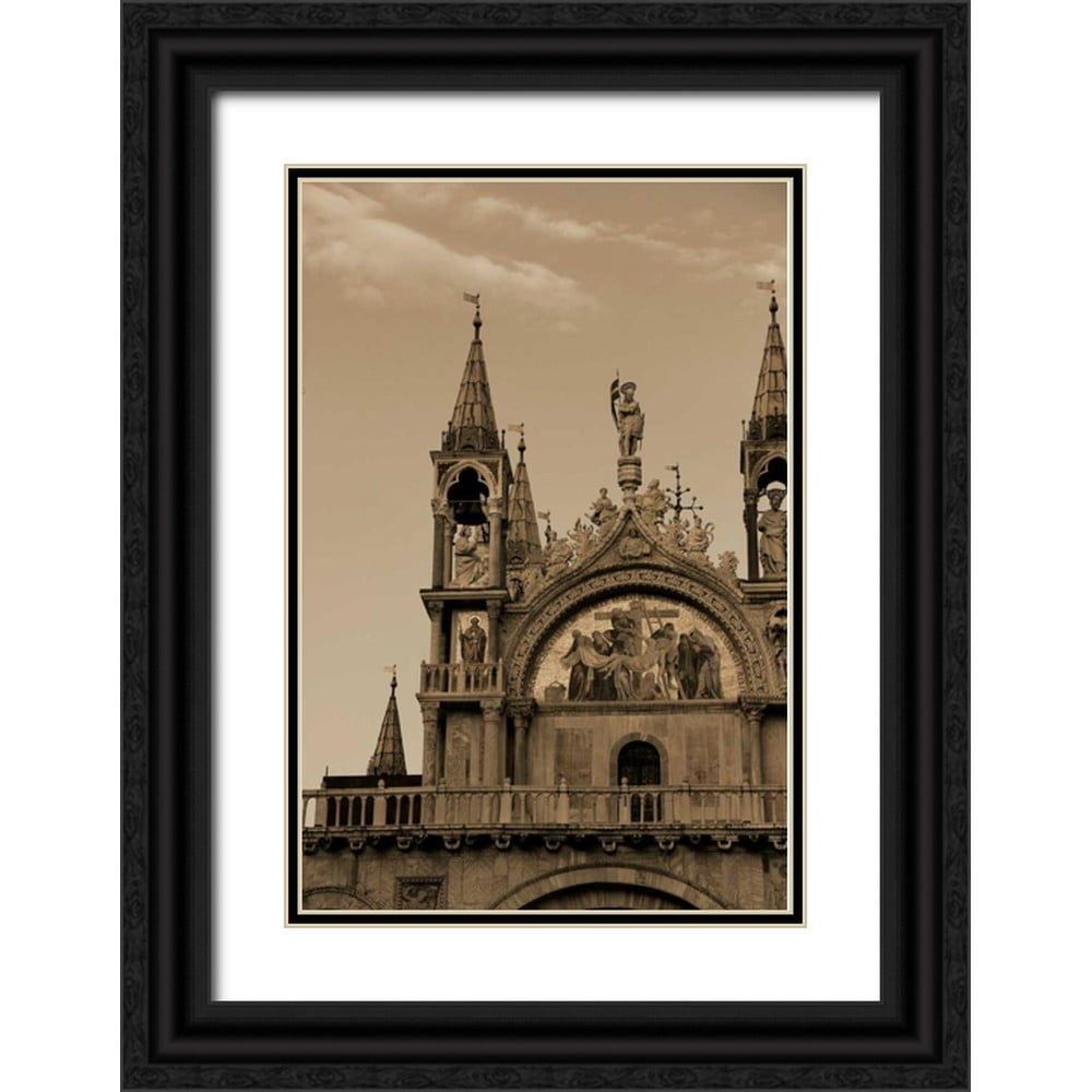 Perkins, Greg 11x14 Black Ornate Wood Framed with Double Matting Museum Art Print Titled ...