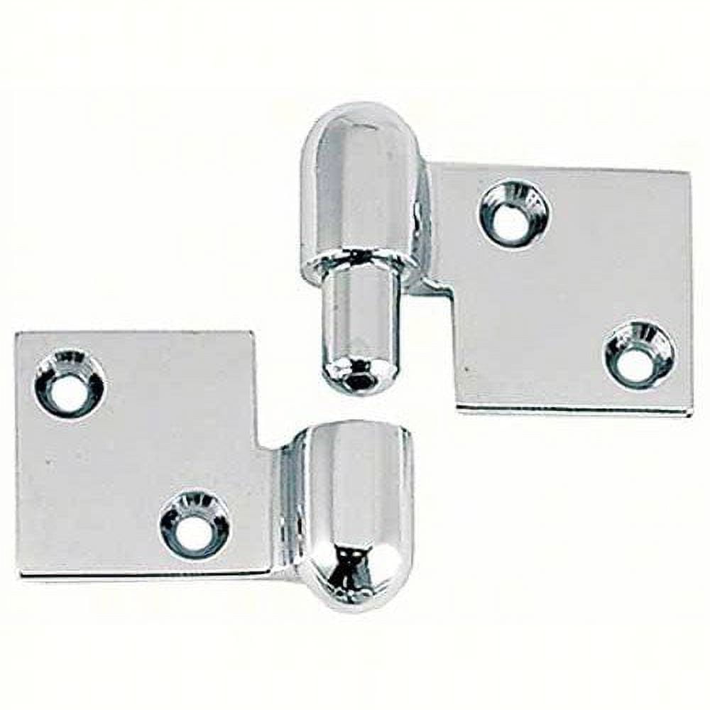 Perko 0149DP0CHR Chrome Plated Bronze Left Hand 2" x 3-3/4" Pull Apart ...