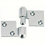 Perko 0149DP0CHR Chrome Plated Bronze Left Hand 2" x 3-3/4" Pull Apart ...