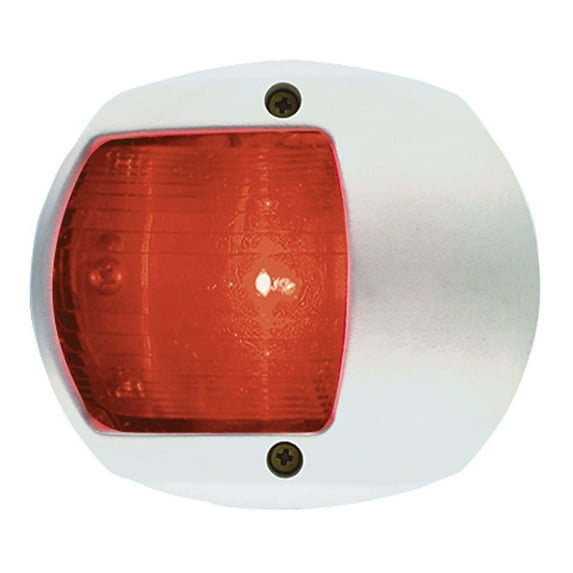 Perko 0170WP0DP1 Navigation Side Light - Red with White Polymer Base ...