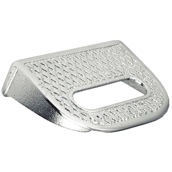 Perko 0351DP0CHR Chrome Plated 6" x 4-1/4" Fixed Step with 6" x 2 ...