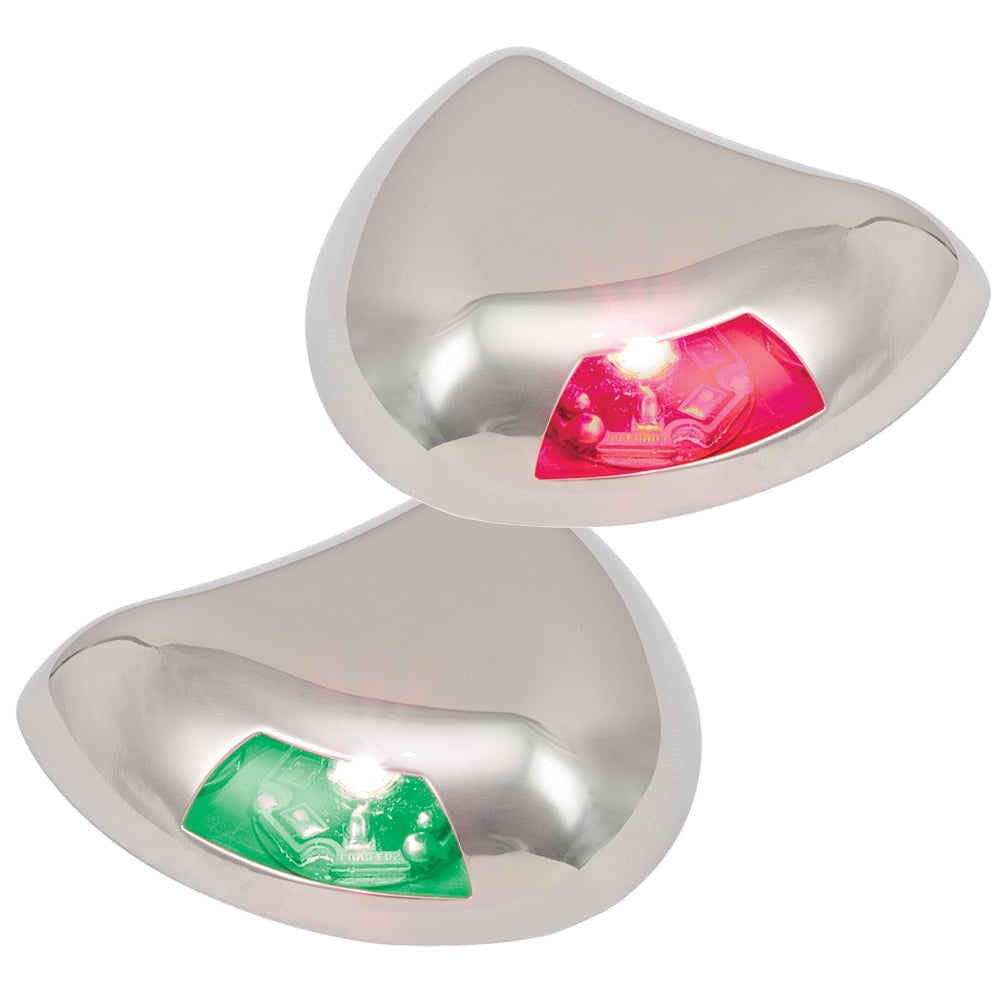 Perko 0616DP2STS Stealth Series Red & Green 12V Horizontal Mount LED ...
