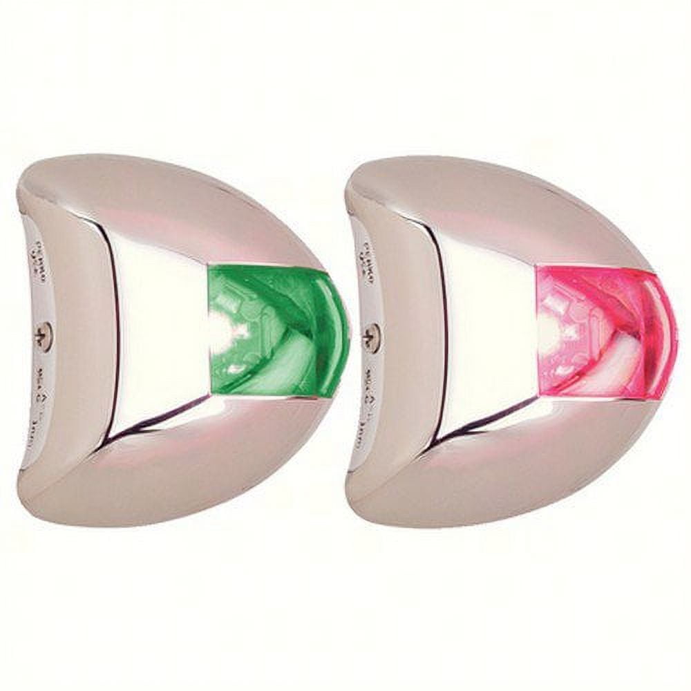 Perko 0617DP2STS Stealth Series Red & Green 12V Vertical Mount LED Side ...