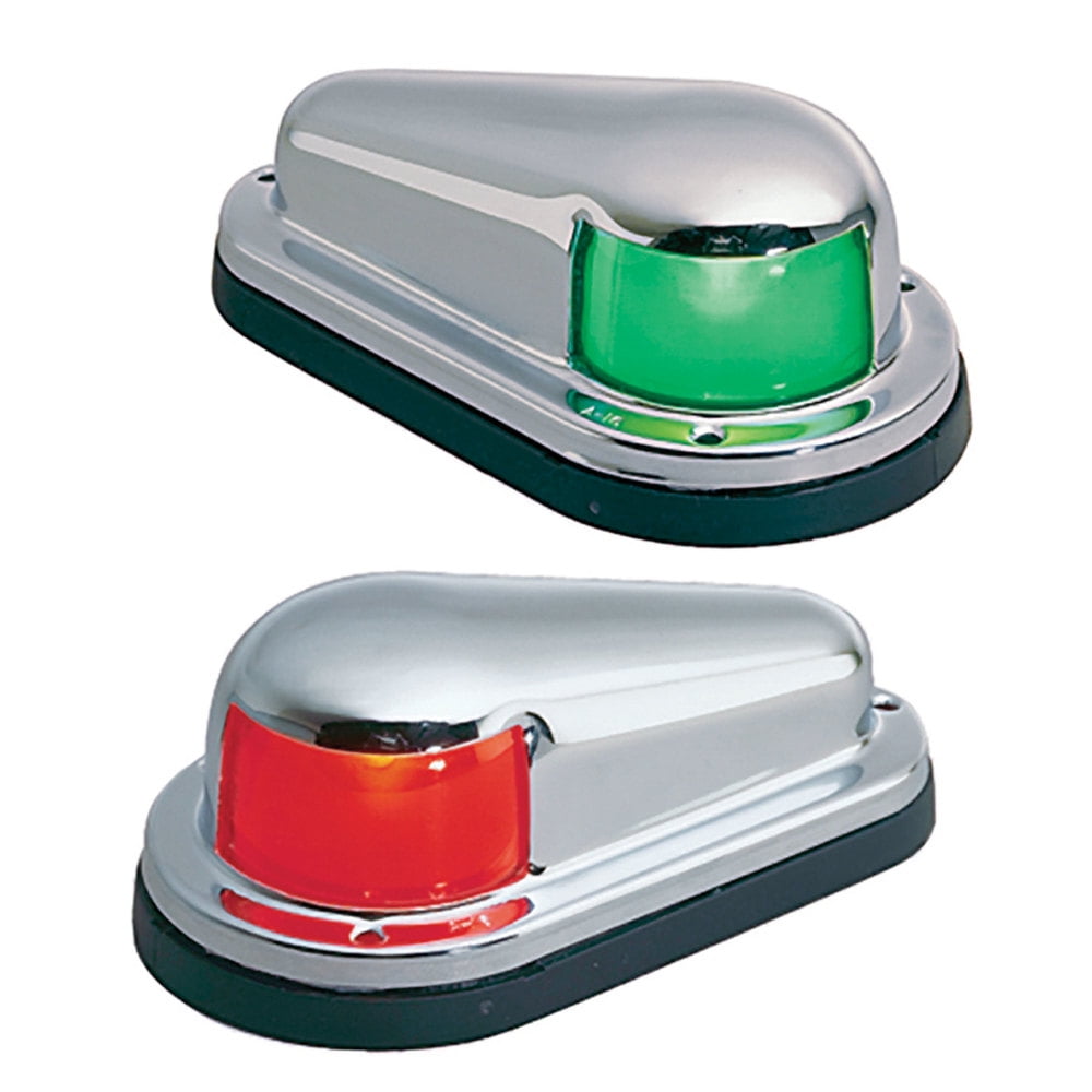 Perko 0915DP0CHR Chrome-Plated Horizontal-Mount Side Lights - Walmart.com