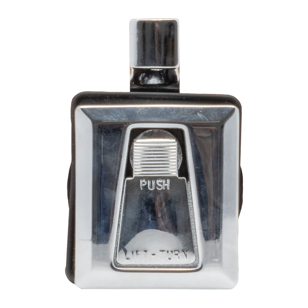 Perko 0922DP0CHR Chrome-Plated Non-Locking Flush Latch for 1-5/8" Hole ...