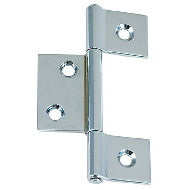 Perko 0957DP0CHR Chrome-Plated Non-Mortised Hinge - 7/8" x 3-3/8 ...