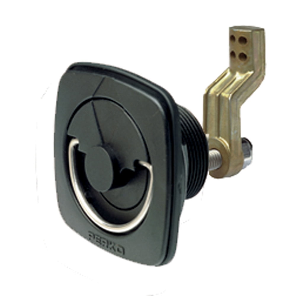 Perko 1082DP1BLK Flush Mount Latch - 3/8" to 3" Cam, Black - Walmart.com