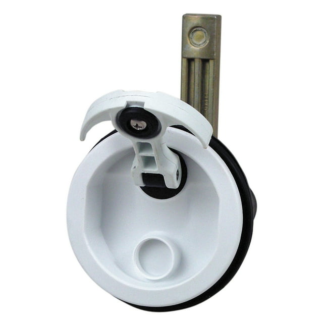 Perko 1092DP1WHT White T-Handle Surface Mount Latch - 3/4" - 2-3/8 ...