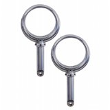 Perko 1267DP0ZNC Round Type Rowlock Horns - Walmart.com