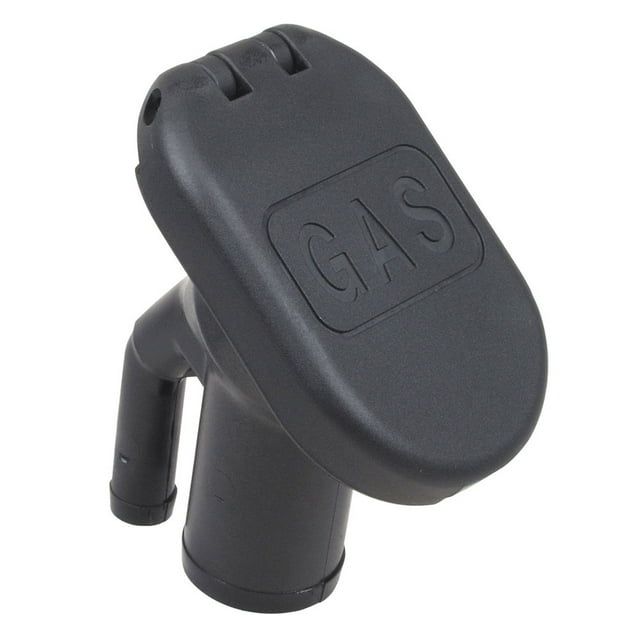 Perko 1318DPGBLK Polymer Vented Gas Fill with 35° Angled Neck for 1.5 ...