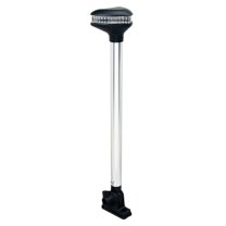 Perko 1451DP6CHR Delta-Series White All-Round Fold-In-Half Pole Light ...