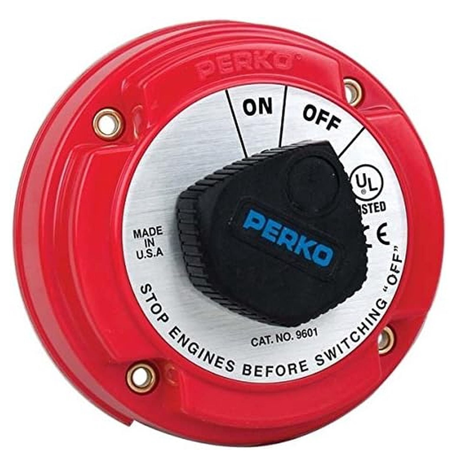 Perko 250 Amp Battery Disconnect Switch - 12/24/36 Volt Marine Battery ...