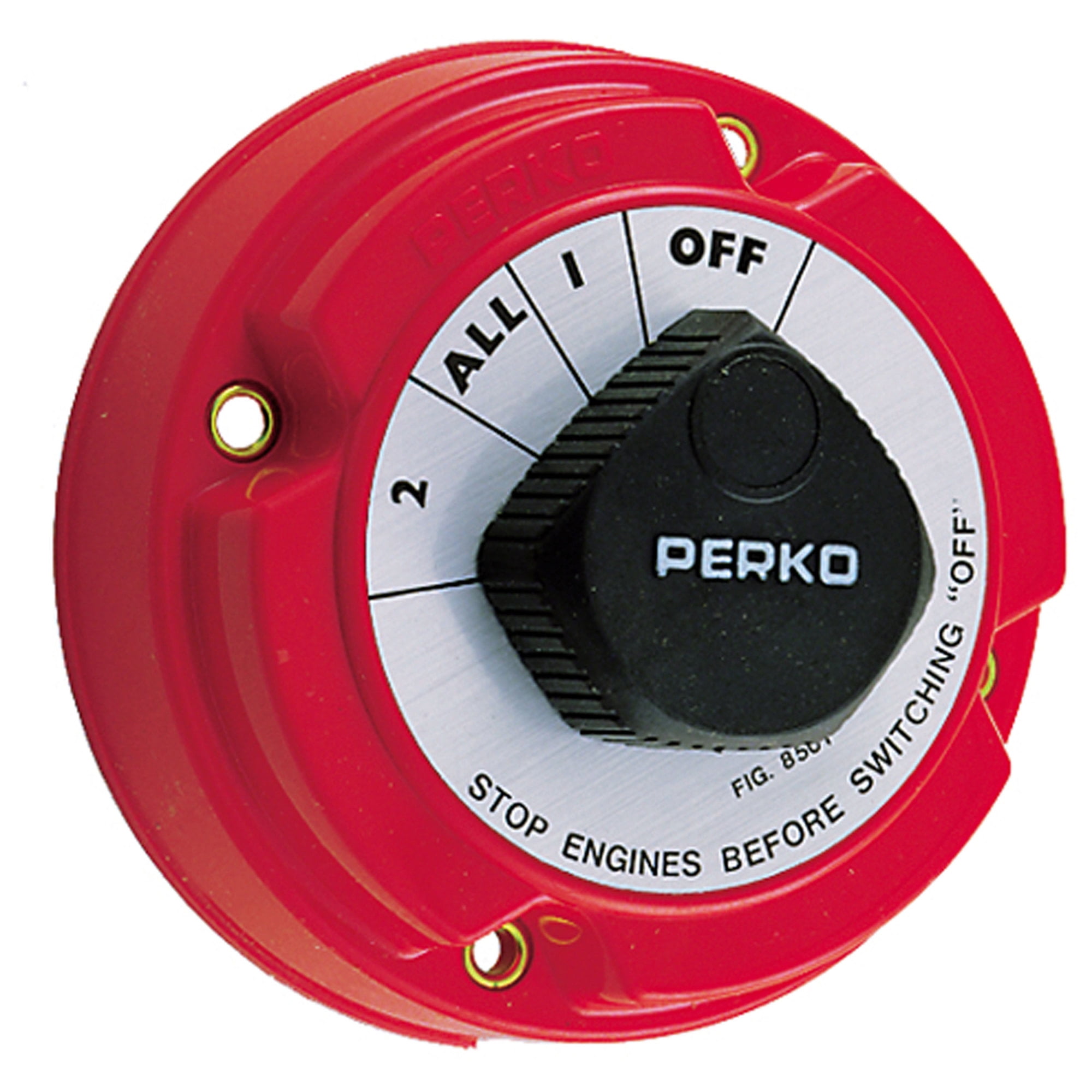 Perko 8503DP Medium Duty Battery Selector Switch with Alternator Field ...