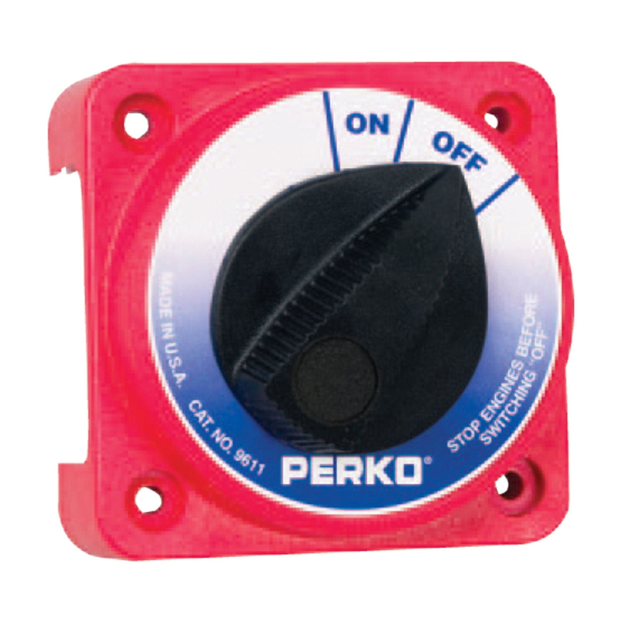 Perko 9611DP Compact Medium Duty Main Battery Disconnect Switch ...