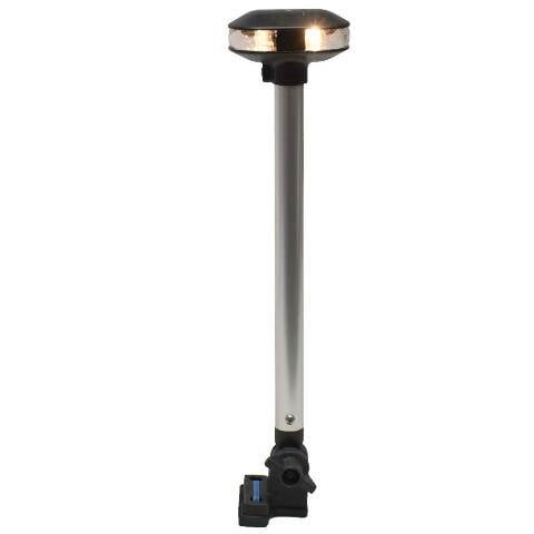 Perko Boat Fold Down Stern Light 1284DP0CHR | 12V 13 1/8 Inch White ...