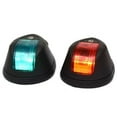 Perko Boat Side Lights 0254B00DP1 | Vertical 12V Red Green (Set of 2 ...