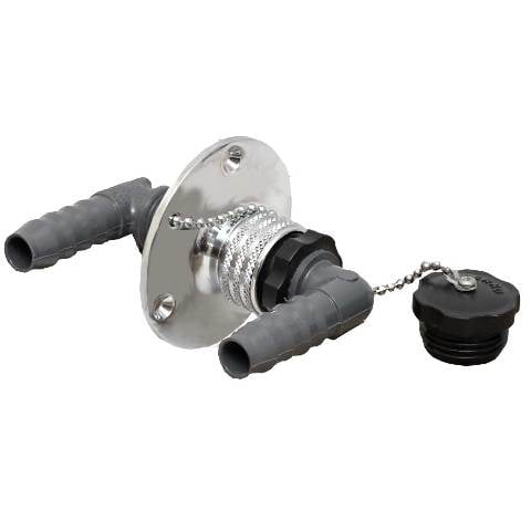 Perko Boat Water Inlet Fitting | Malibu 2 3/4 x 4 1/8 Inch - Walmart.com