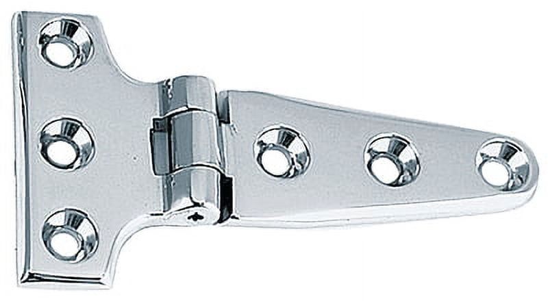 Perko Chrome Plated Bronze "T" Hinge - 1 Pair - Walmart.com