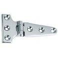 Perko Chrome Plated Bronze "T" Hinge - 1 Pair - Walmart.com