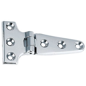 Perko 0351DP0CHR Chrome Plated 6" x 4-1/4" Fixed Step with 6" x 2 ...