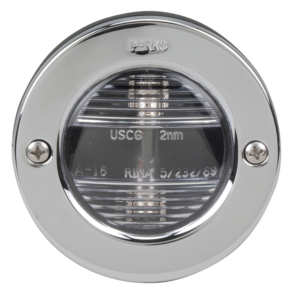 Perko Vertical Mount Stern Light 12VDC w/STS Bezel [0946DP1STS ...