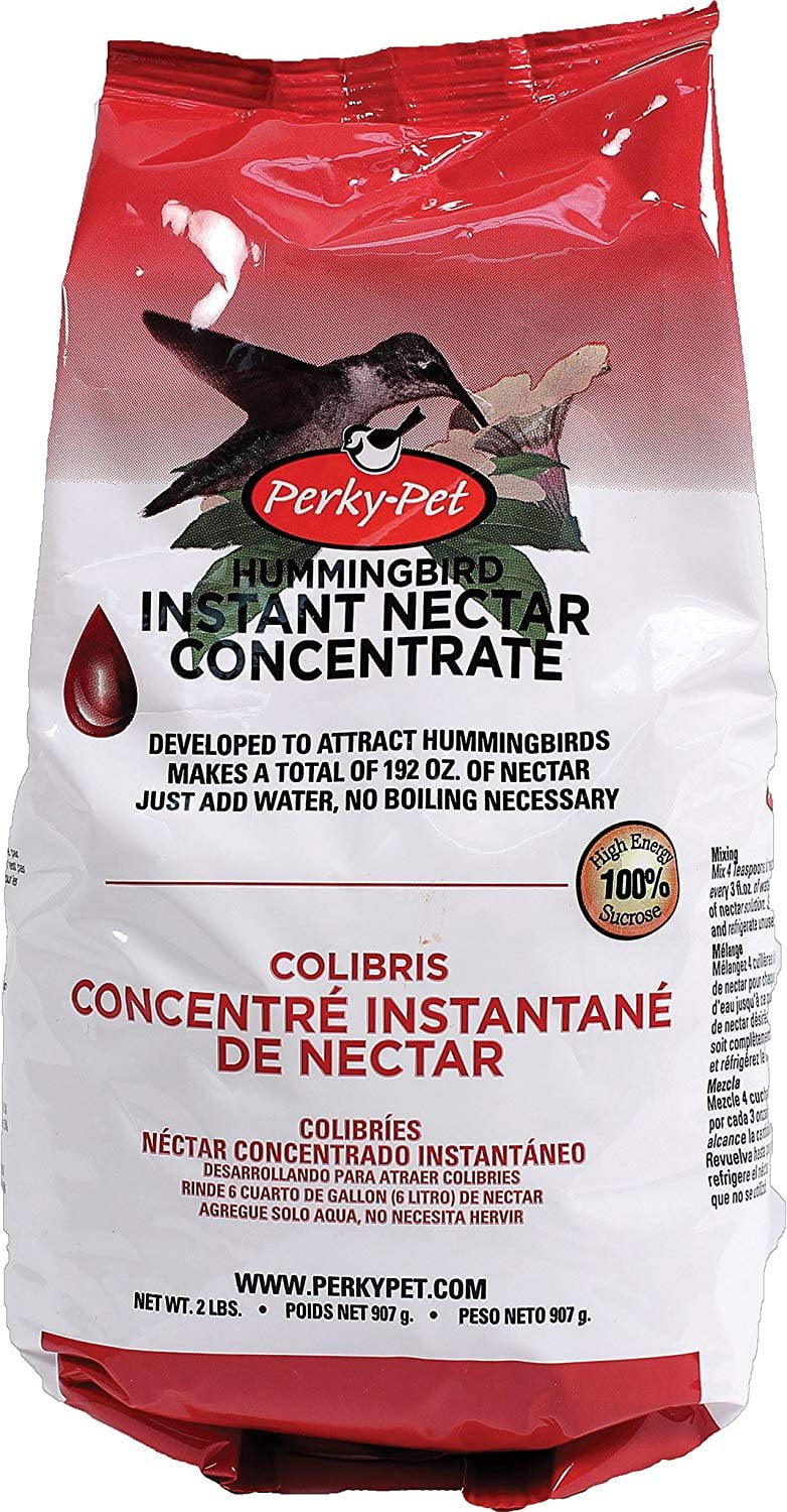 Perky-Pet 234 Original Instant 2-Pound Hummingbird Nectar - Walmart.com