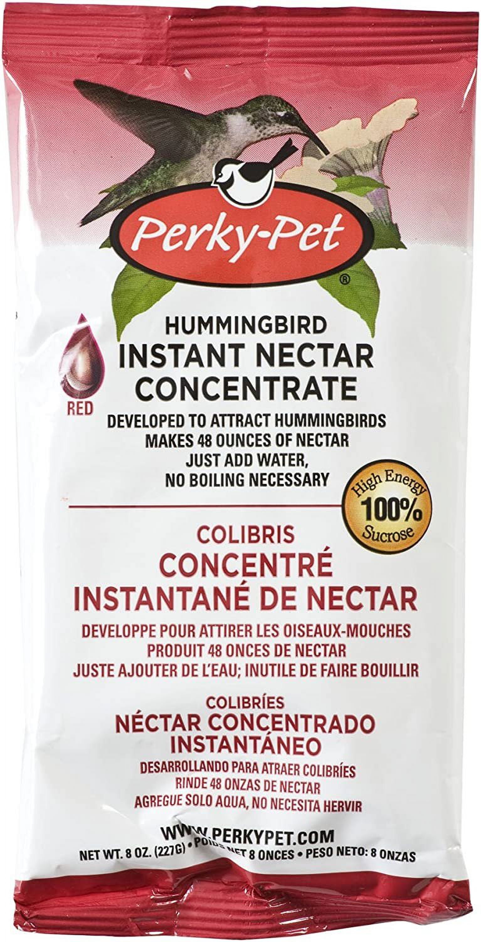 Perky Pet 240SF 8 Oz Red Original Instant Nectar - Walmart.com
