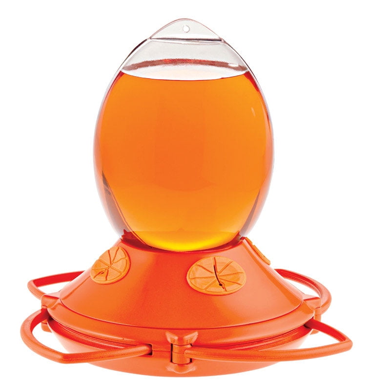 Perky-Pet 32 oz Orange Plastic Oriole Feeder - Walmart.com