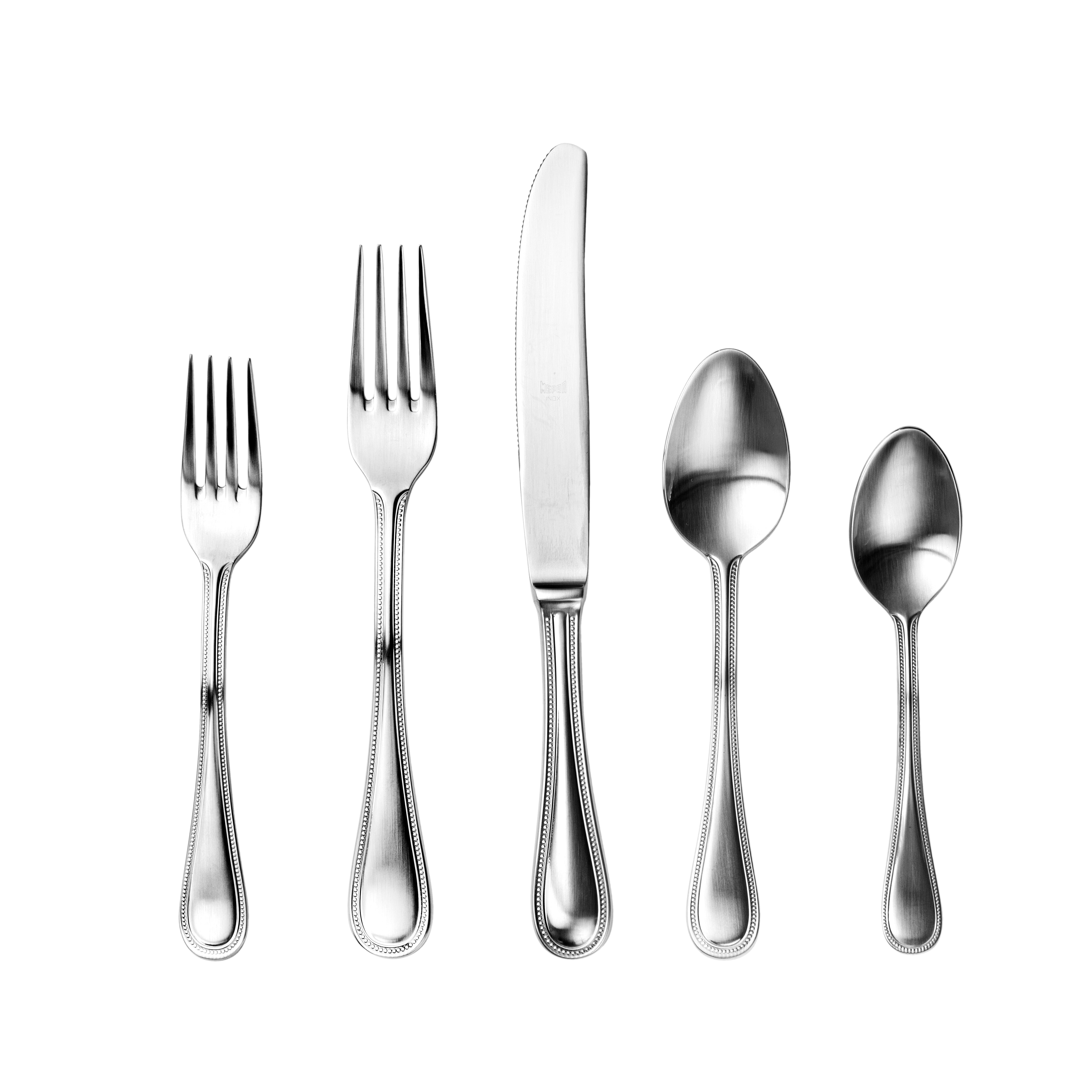 Perla Pewter Flatware Set - 20 Pcs. - Walmart.com