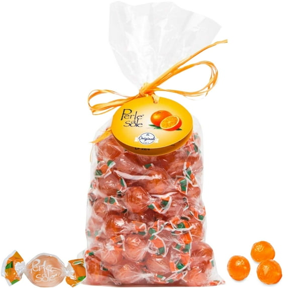 Perle di Sole Orange Hard MDA05 Candy Made in Italy - Italian Hard ...