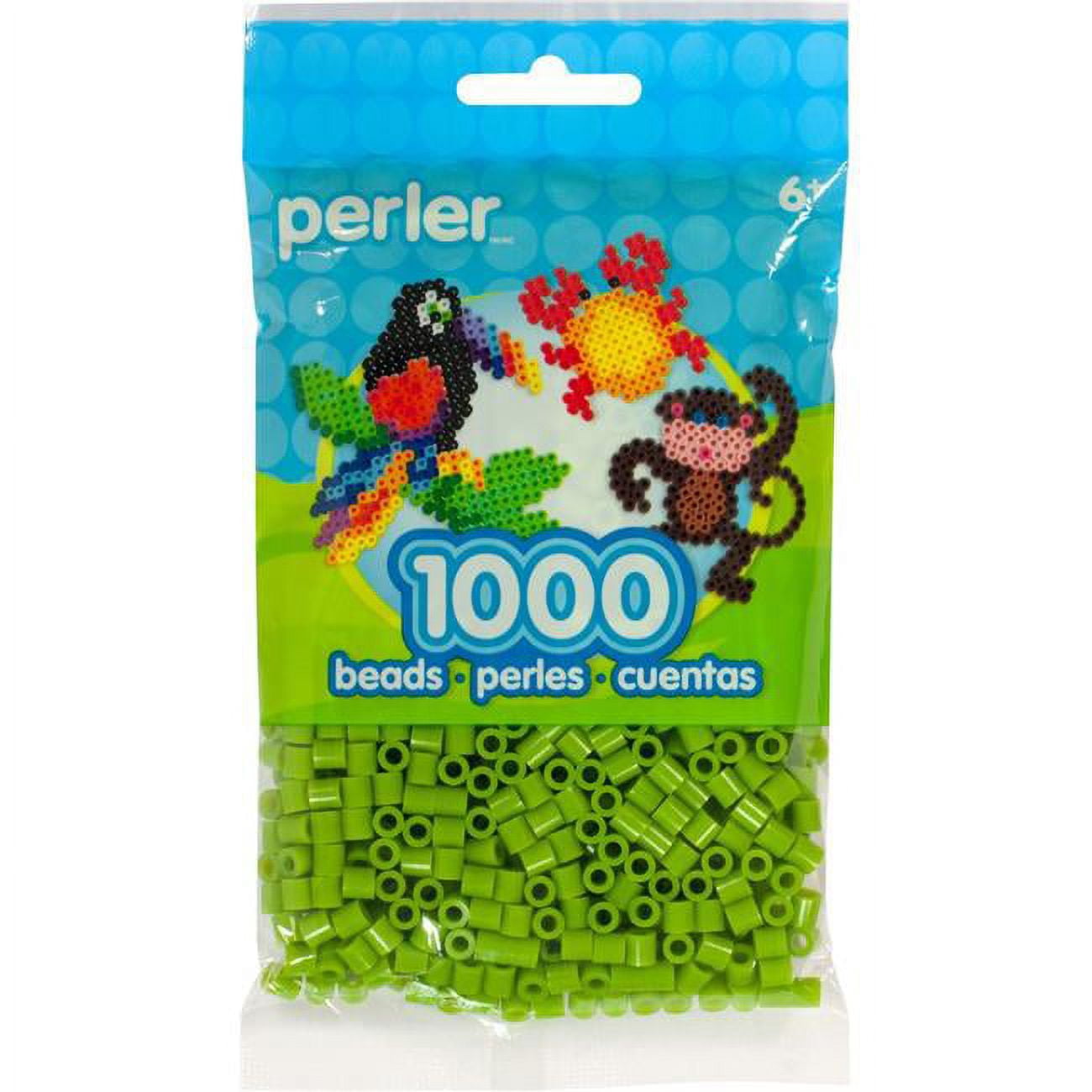 Perler Beads 1,000/Pkg-Fern - Walmart.com