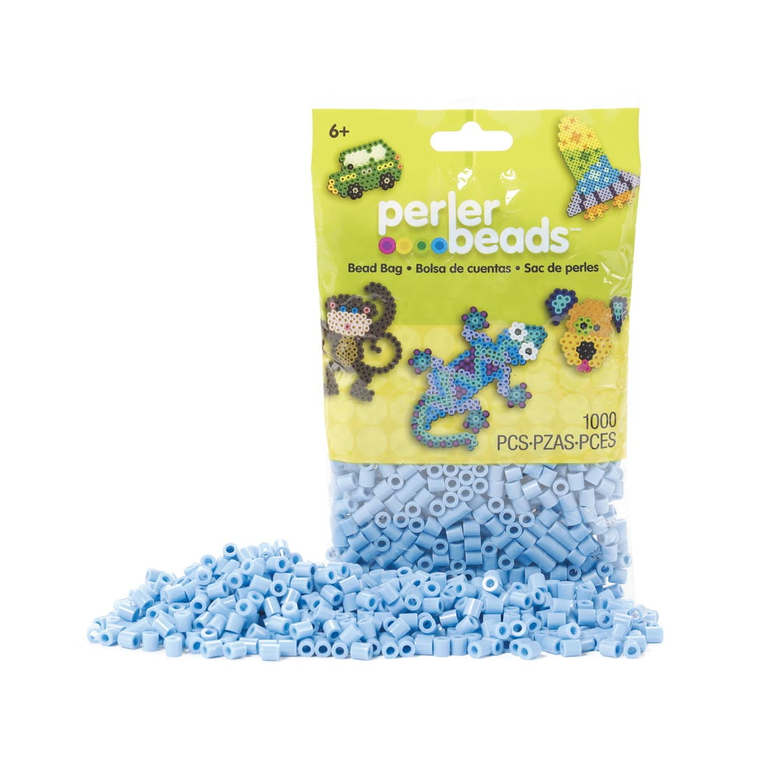 Perler Beads 1,000/Pkg-Pastel Blue - Walmart.com