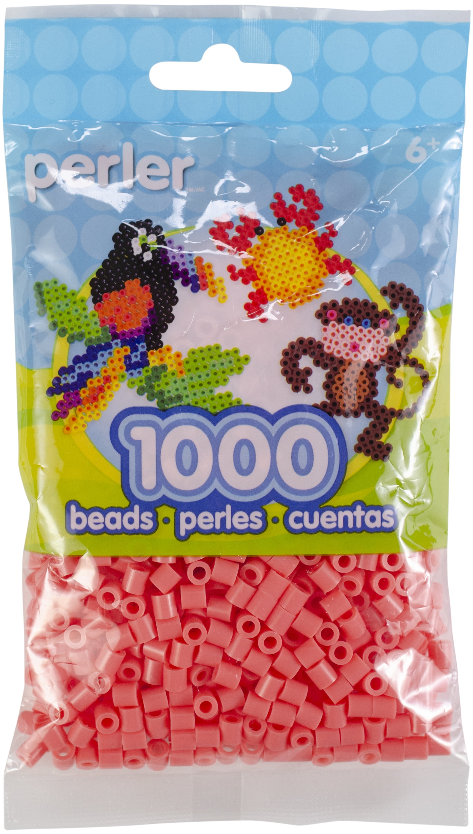 Perler Beads 1,000/Pkg - Salmon - Walmart.com