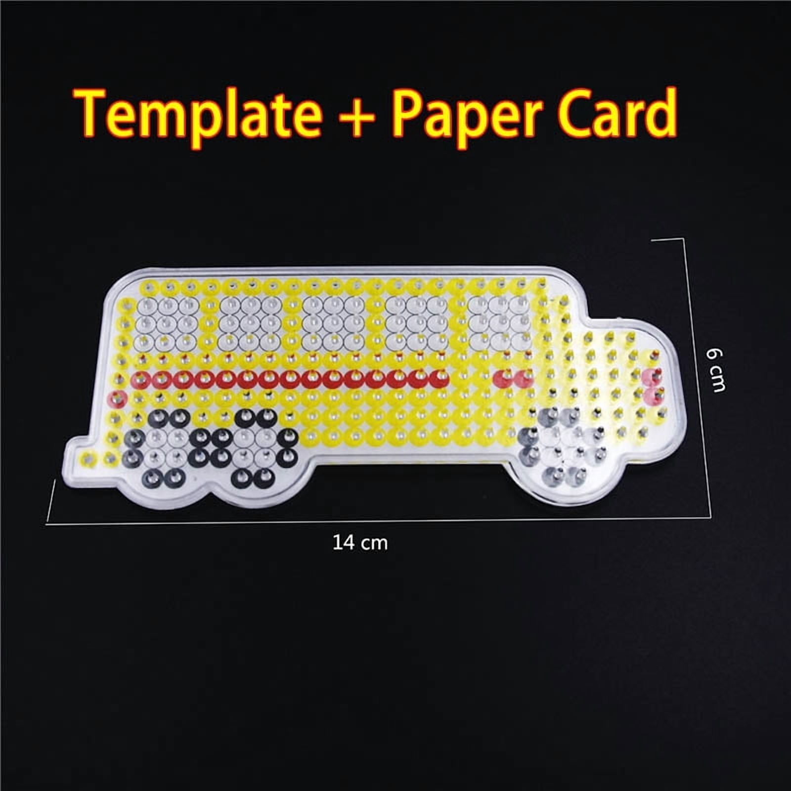 Perler Beads Magic Hama Bead Midi 5.0mm Kids Education 3D Diy Jigsaw ...
