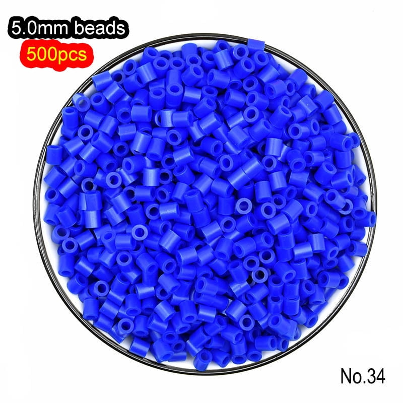 Perler Beads Magic Hama Bead Midi 5.0mm Kids Education 3D Diy Jigsaw ...