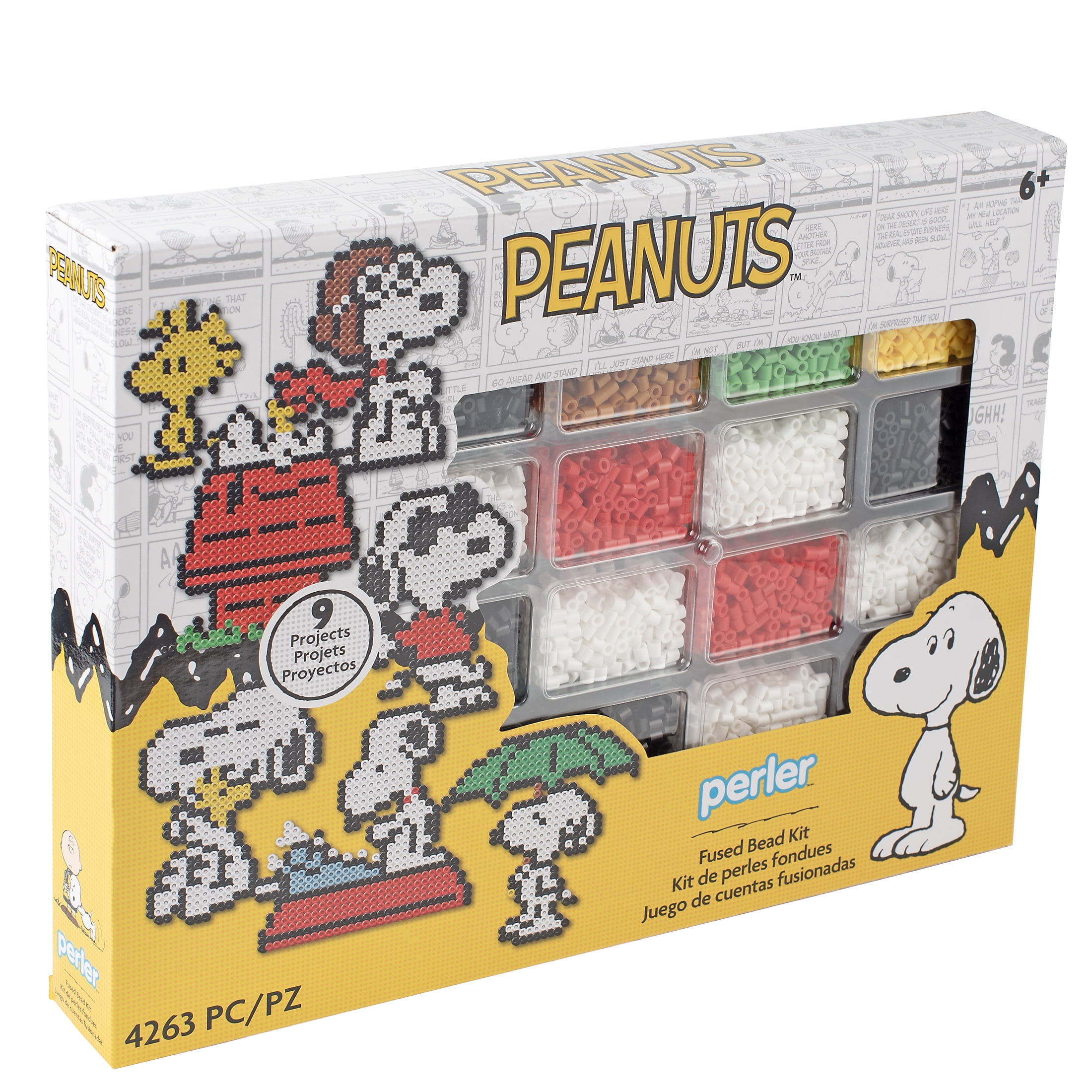 Perler Deluxe Kit Peanuts - Walmart.com